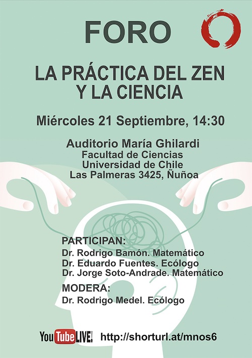 WEDNESDAY EVENT: The Practice of Zen & the Sciences - An Online Forum ...